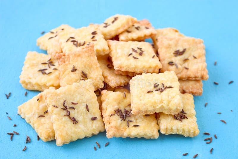 Caraway cookies stock image. Image of cookie, caraway - 16220555