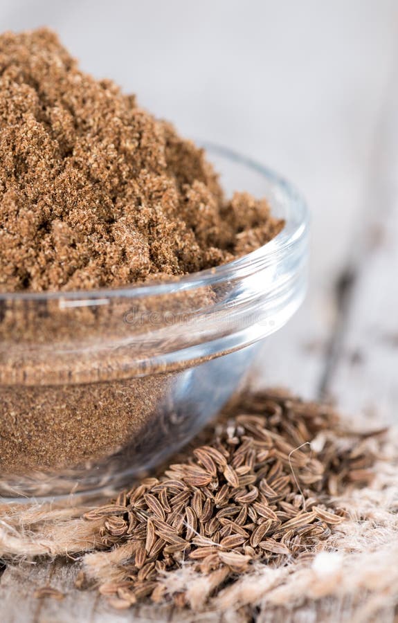 Caraway Powder stock photo. Image of pile, spice, closeup - 39516030