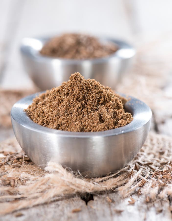 Caraway Powder stock photo. Image of pile, spice, closeup - 39516030