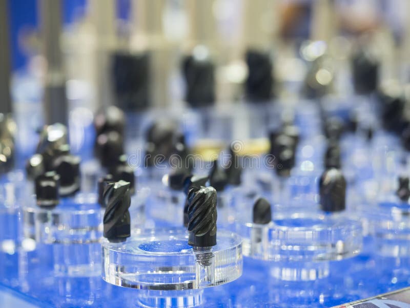 Carbide Cutting Tool for Cutting Precision Part Stock Photo - Image of ...