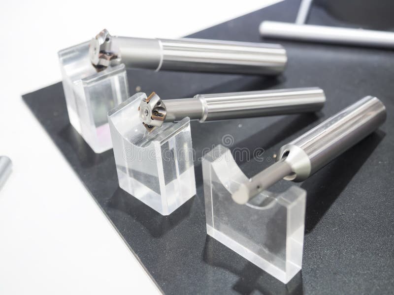 Carbide Cutting Tool for Cutting Precision Part Stock Photo - Image of ...