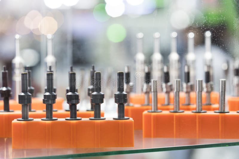 Carbide Cutting Tool for Cutting Precision Part Stock Image - Image of ...