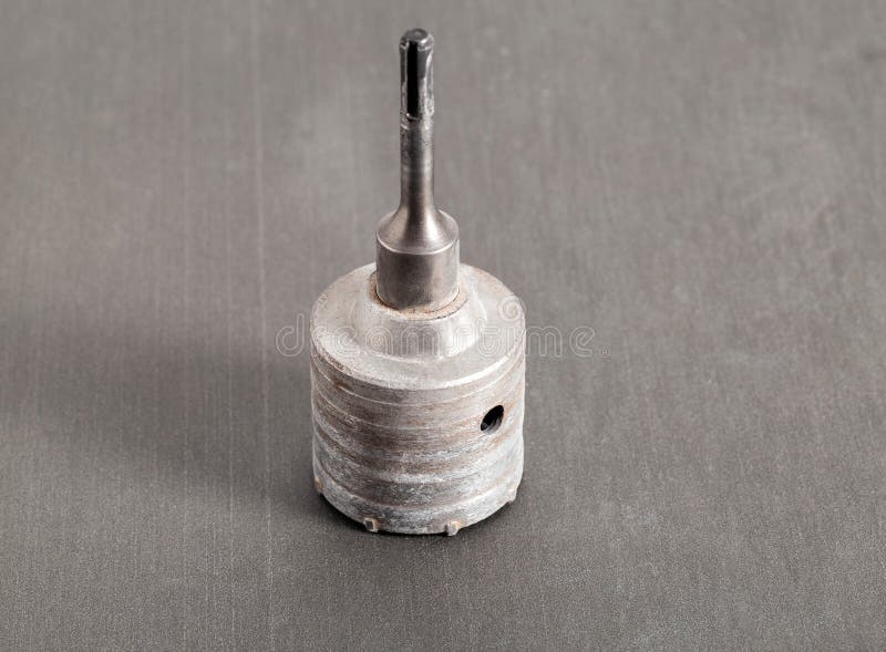 Carbide Drill Bit for Concrete with Diamond Tips. Crown for Socket ...
