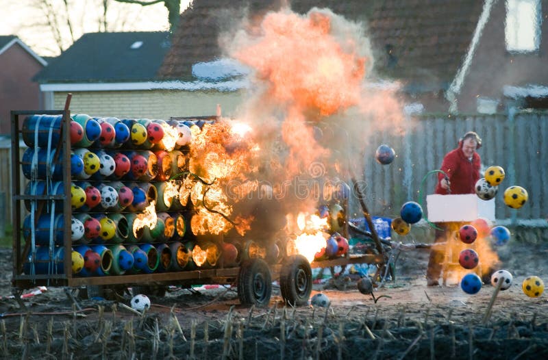 Carbide explosion editorial stock image. Image of power - 64571024