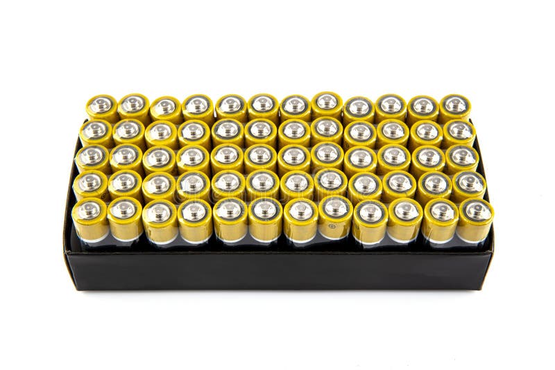 Carbon Battery AA 1.5v Battery Pattern Composition Background Stock ...