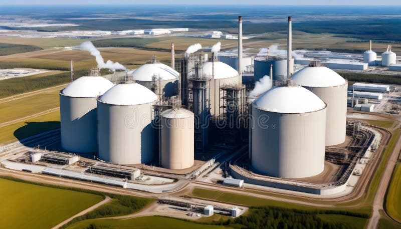 A Carbon Capture and Storage CCS Facility Capturing CO2 Stock ...