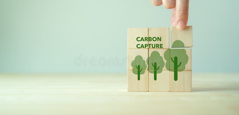 Carbon Capture and Storage Concept. Cabon Offset and Reducing Co2 ...