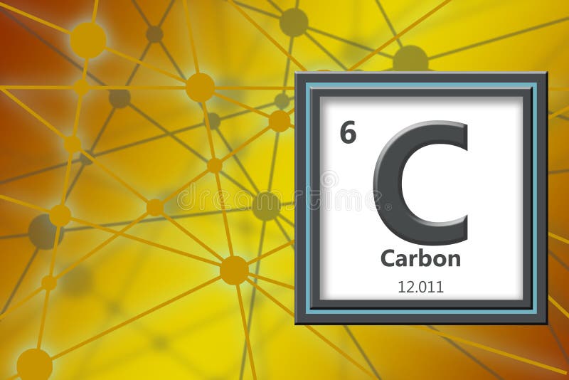 Carbon Element Educational Stock Illustrations – 127 Carbon Element ...