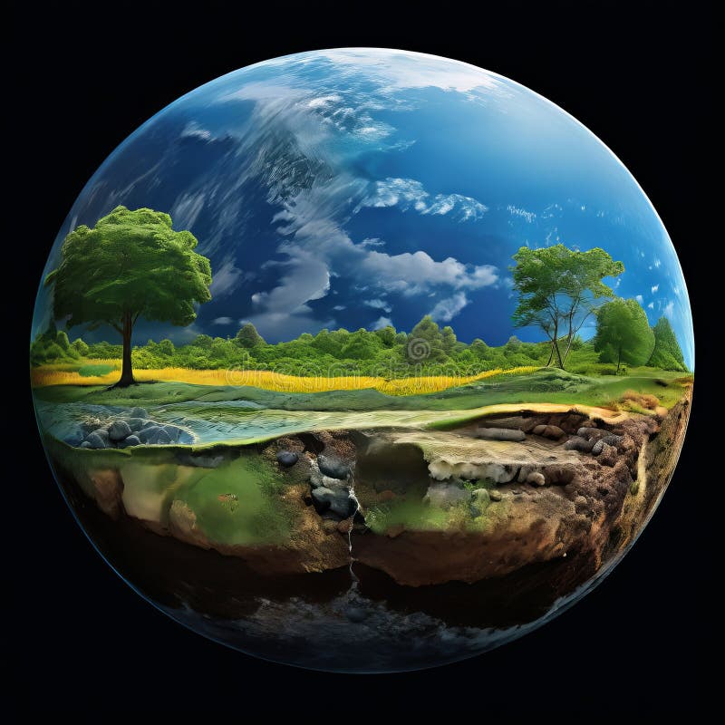 Carbon Cycle the Natural Process by Which Carbon is Cycled Thru Stock ...