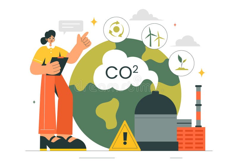 Carbon Dioxide Cartoon Stock Illustrations – 1,723 Carbon Dioxide ...