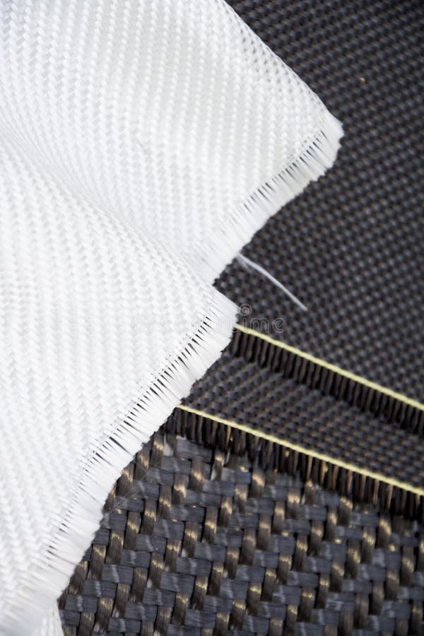 Carbon Fiber Composite Raw Material Stock Image - Image of curve, dark ...