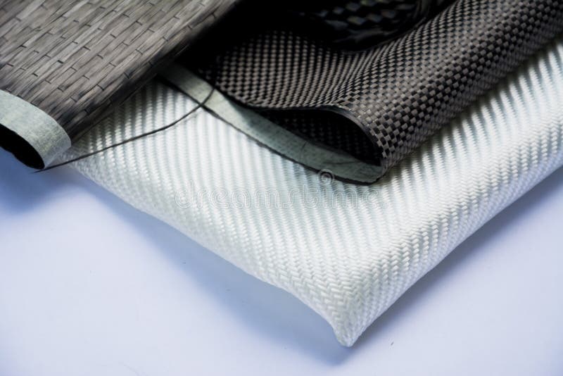 Carbon Fiber Composite Raw Material Stock Photo - Image of twill ...