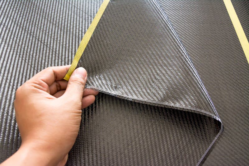 Carbon Fiber Composite Raw Material Background Stock Photo - Image of ...