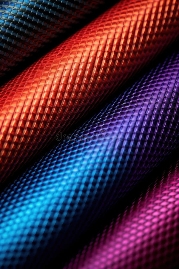 Carbon Fiber Composite Raw Material. Texture Panorama of Color Carbon ...