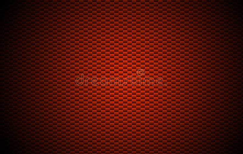 Carbon Fiber Texture with Red Dark Color Stock Illustration ...