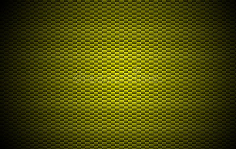 Carbon Fiber Texture with Yellow Color Stock Illustration ...