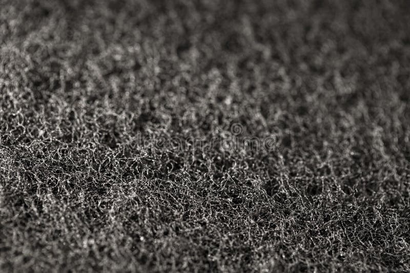 Carbon Filter for Extraction. Black Carbon Fiber Texture for Air ...