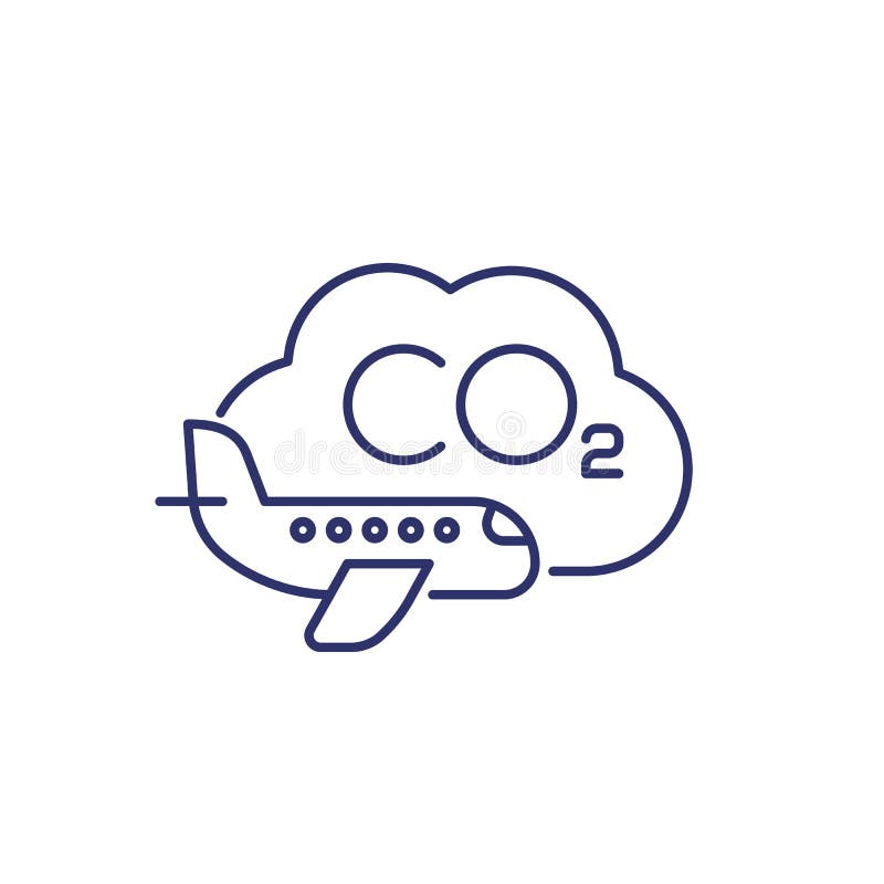 Carbon Footprint Line Icon Stock Illustrations – 482 Carbon Footprint ...