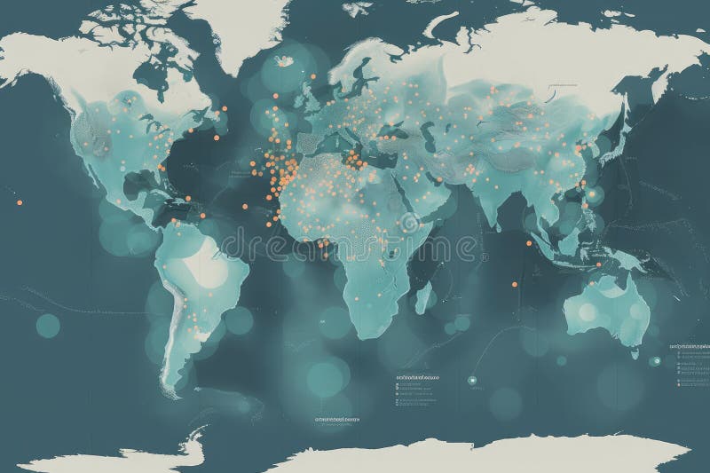 Carbon Footprint in the Form of a Map, with Hotspots Showing Where the ...