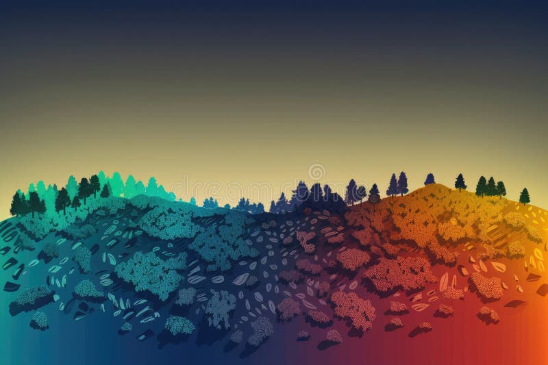 Carbon Footprint Landscape, with the Footprint Shown in Different ...