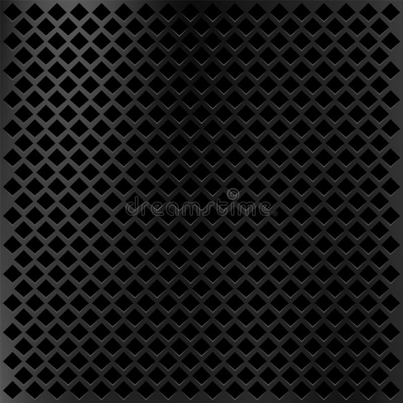 Carbon Grid Pattern. Round Hole Tile Texture Stock Vector ...