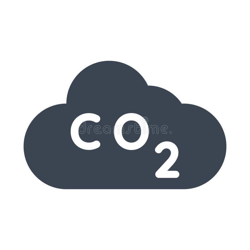 Carbon monoxide icon stock vector. Illustration of pollution - 239873272