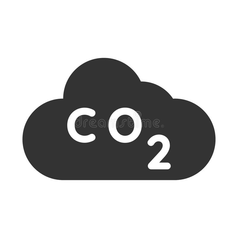 Carbon monoxide icon stock vector. Illustration of ecology - 239881219