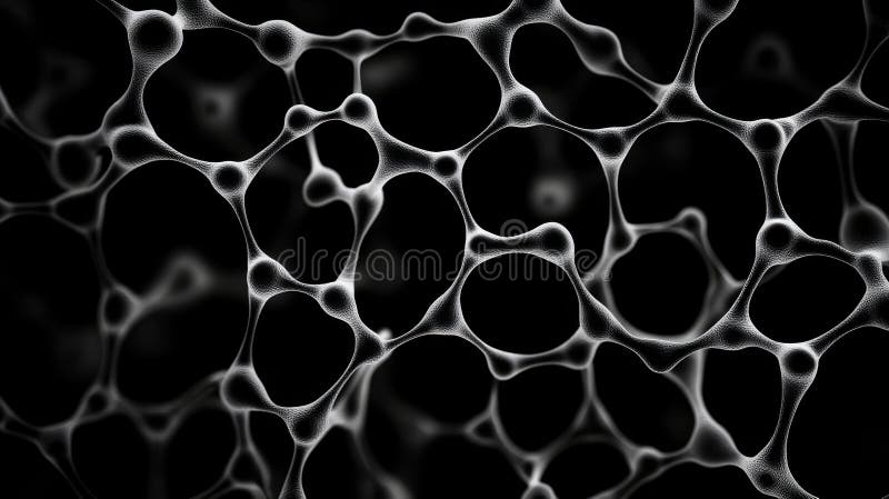Carbon Network Abstract Abstract Image Symbolizing Connection ...