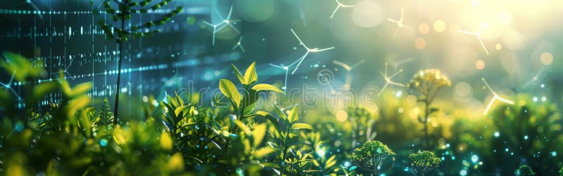 Carbon Neutrality and Net Zero Concept. Generated- AI Stock ...