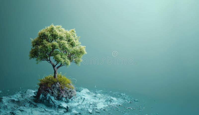 Carbon Neutrality and Net Zero Concept. Generated- AI Stock ...