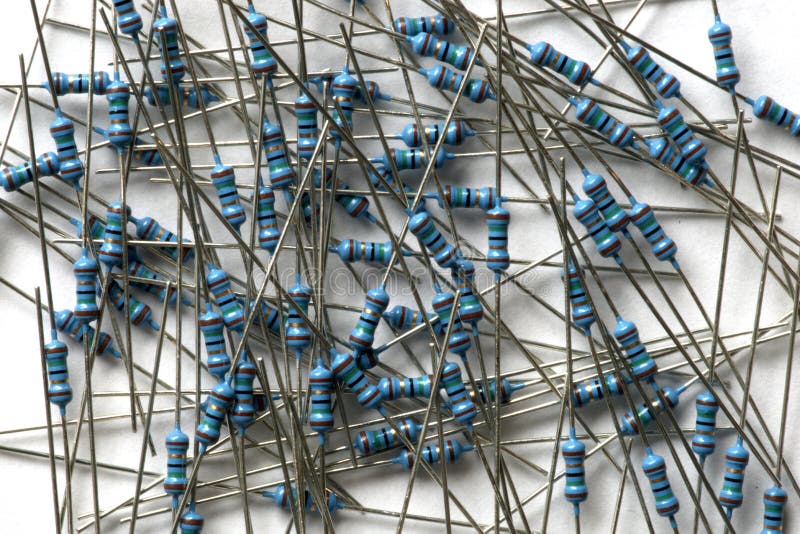 Carbon resistor stock photo. Image of electric, resistance - 1087682