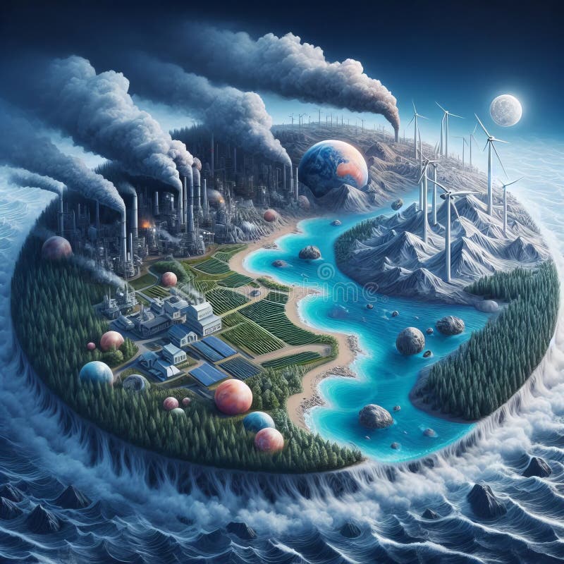 Carbon Sequestration the Process of Capturing and Storing Caron Stock ...