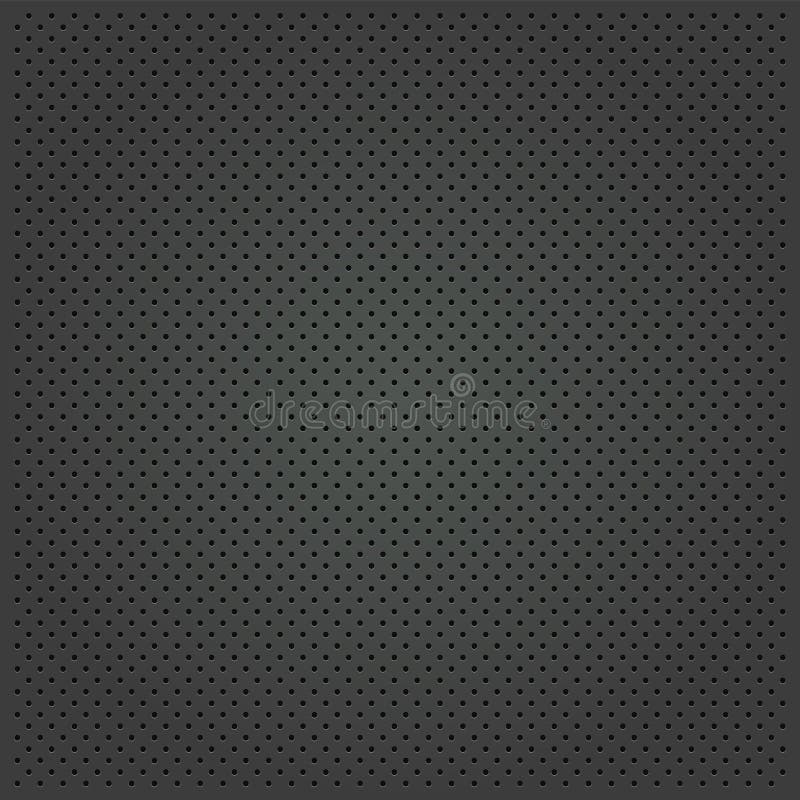 Carbon Texture Seamless Pattern. Black Metal Dot Stock Vector ...
