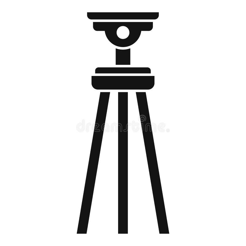 Carbon Tripod Icon Simple Vector. Smartphone Photo Stand Stock ...