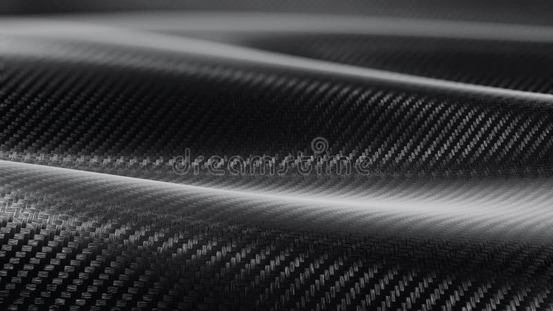 Carbon Wave Close-uptexture Pattern Background Stock Illustration ...