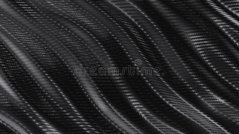 Carbon Wave Soft Pattern Background Stock Illustration - Illustration ...