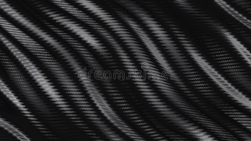 Carbon Wave Texture Pattern Background Stock Illustration ...