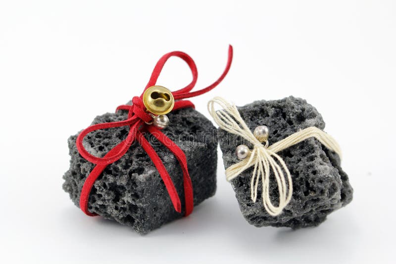 Carbone di Natale immagine stock. Immagine di infanzia - 64000479