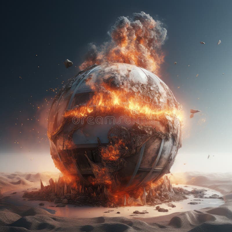 Destroyed Planet Earth