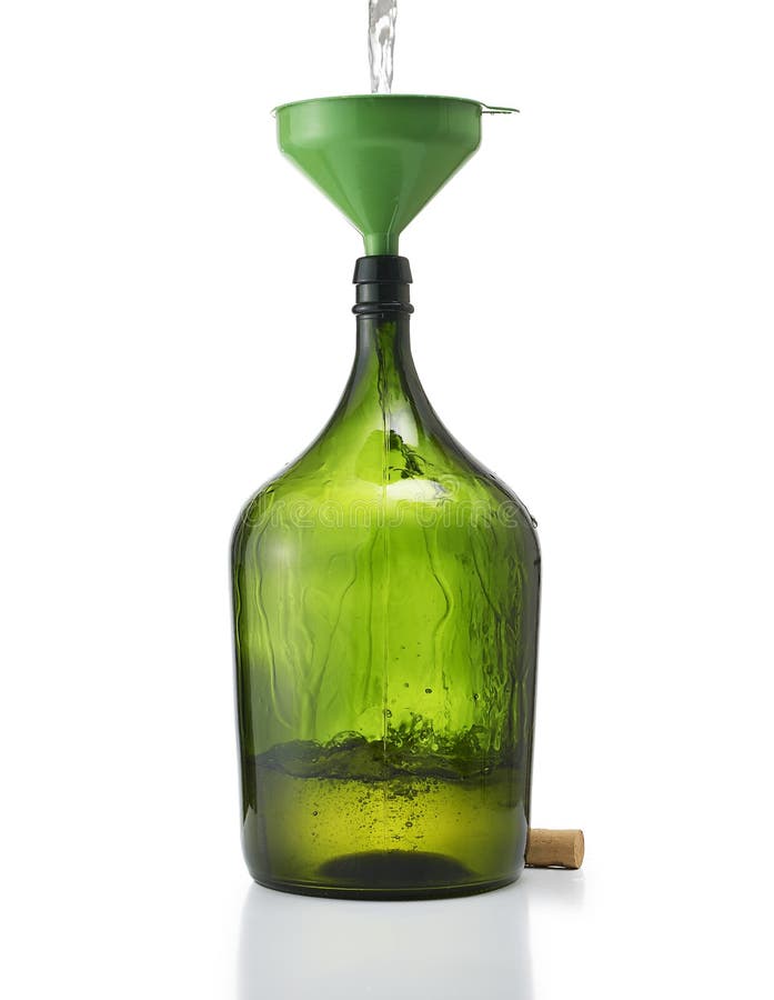 Empty Carboy in Rustic House Stock Photo - Image of bottled, brewed ...
