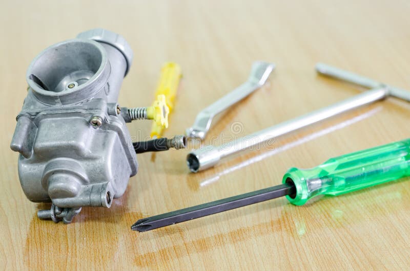 Carburetor and Tool in Modify. Stock Photo - Image of tools, tool: 41559902