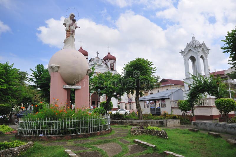 Carcar City Plaza (Cebu, Philippines) Stock Image - Image of cross ...