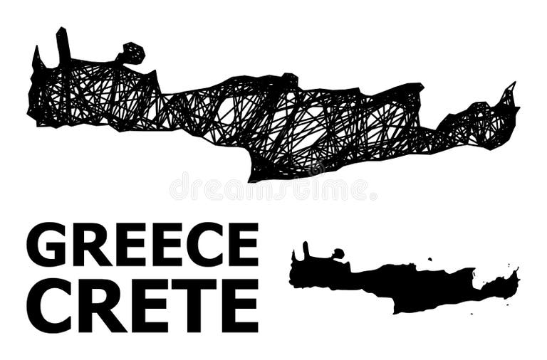 Geographic Crete Map Stock Illustrations – 263 Geographic Crete Map ...