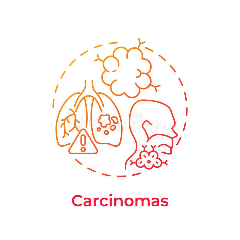 Carcinoma Red Gradient Concept Icon Stock Illustration - Illustration ... Carcinoma Red Gradient Concept Icon Stock Illustration - Illustration ...