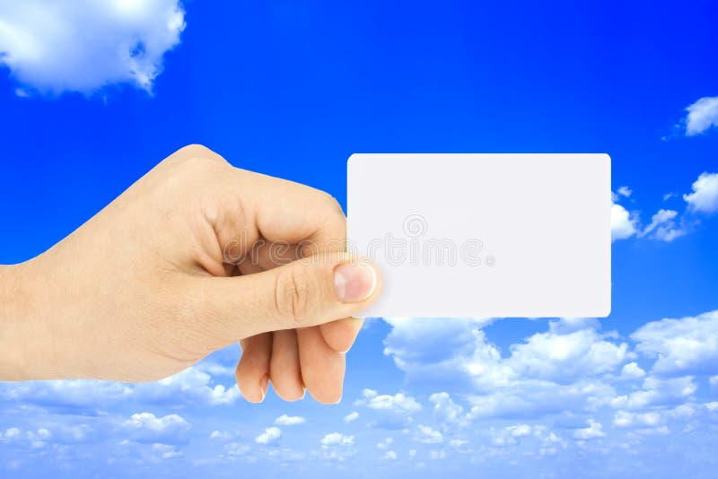 Card stock image. Image of giving, close, profession - 24073913