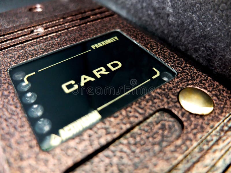 Card Access Control Panel Key Stock Image - Image of system, password ...