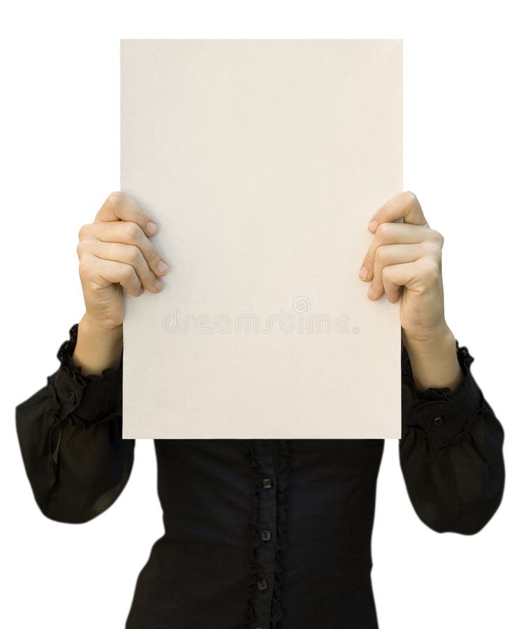 Card blank stock photo. Image of sheet, blank, close - 11005734