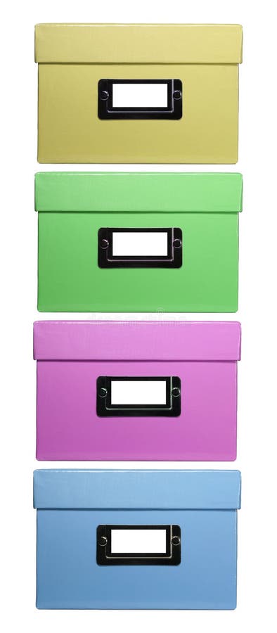 Storage boxes stock photo. Image of reciept, accounting - 67383068