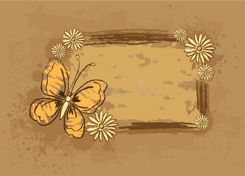 Card With Butterfly Picture. Image: 9428013