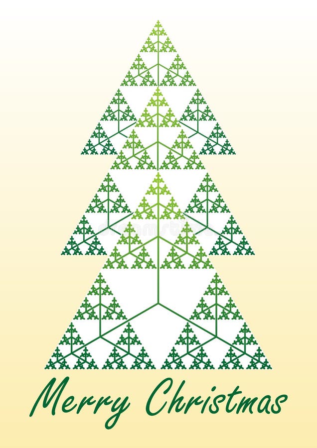 Sierpinski Triangle Evolution Steps Stock Vector - Illustration of ...